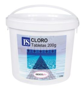 PS Cloro tabletas 200 GR Cloro de disolución lenta | Grupo Gesco
